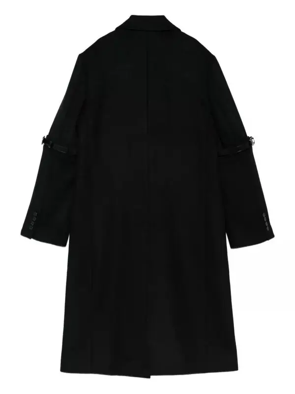 Coperni Logo Belted Detail Coat