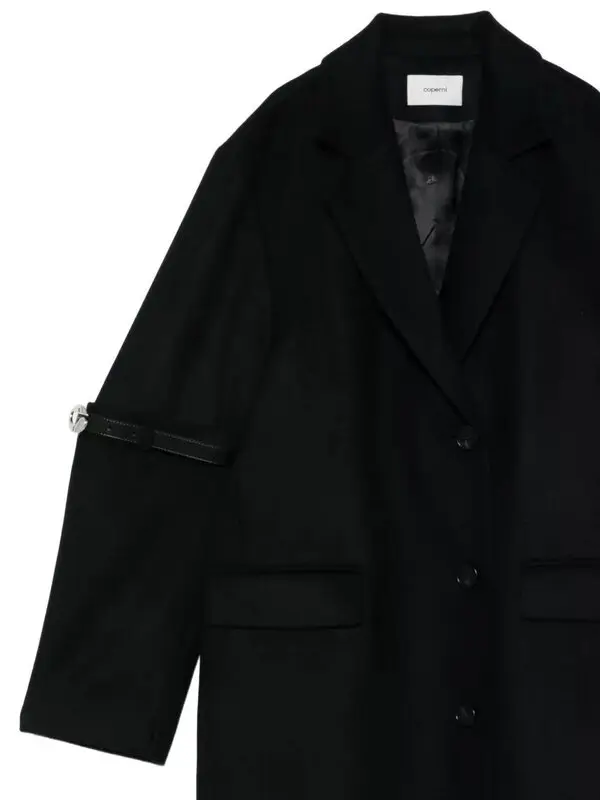 Coperni Logo Belted Detail Coat