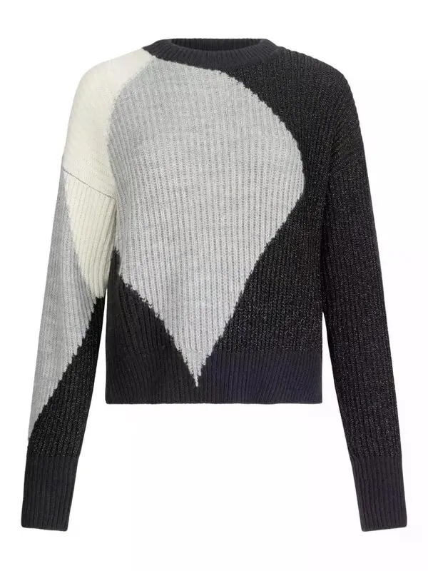 Liu Jo Puff-sleeve Wool Blend Sweater