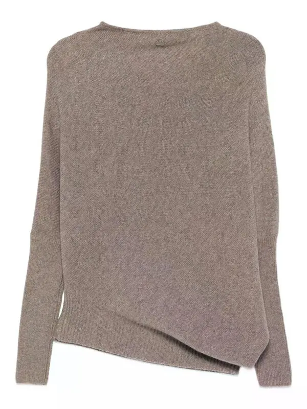 Agnona Asymmetric-hem Sweater