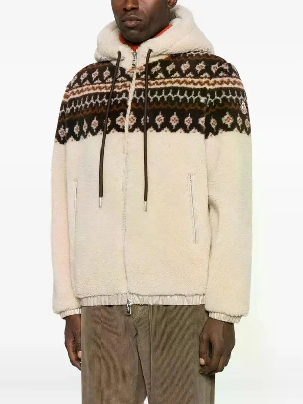 Moncler Fair-isle Hoodie