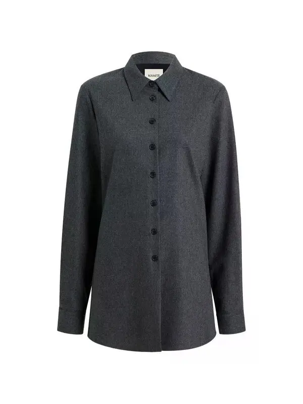 Khaite Wool Shirt - Grey