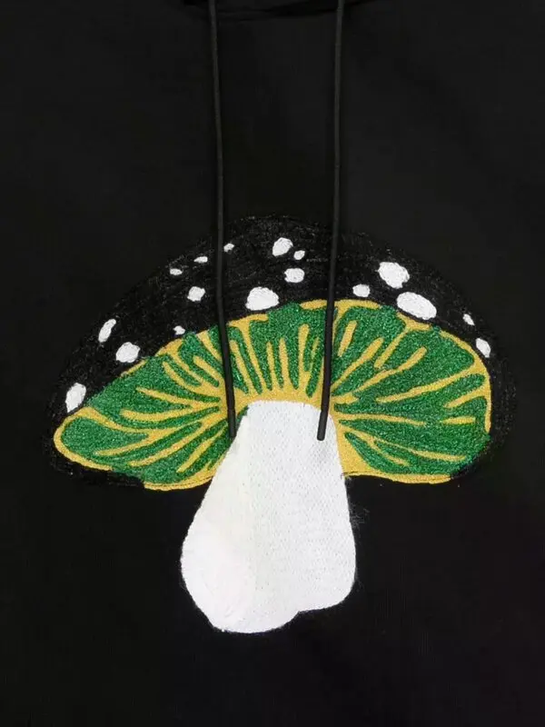 MSGM Mushroom-embroidered Hoodie