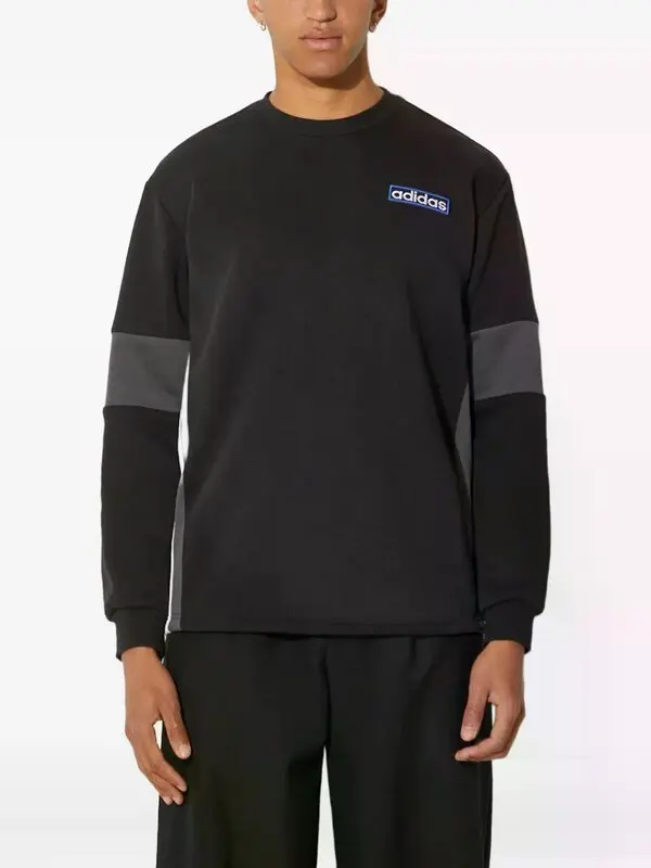 Adidas Color-blocked Panelled Sweatshirt