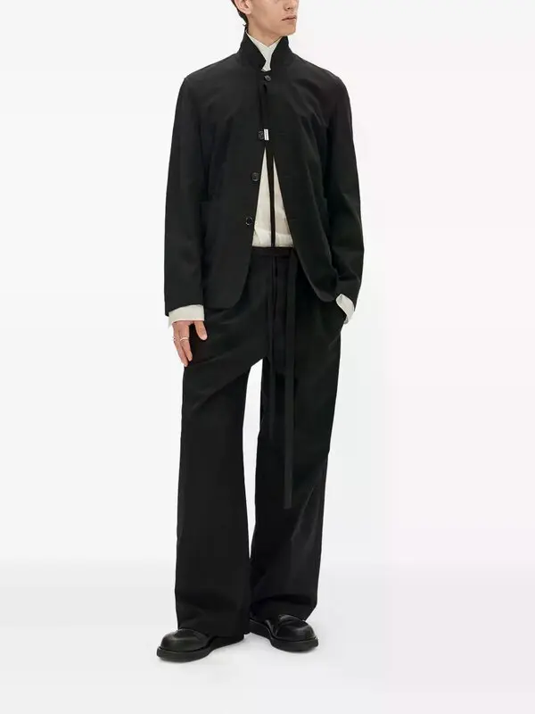 ANN DEMEULEMEESTER Pleated Front Trousers