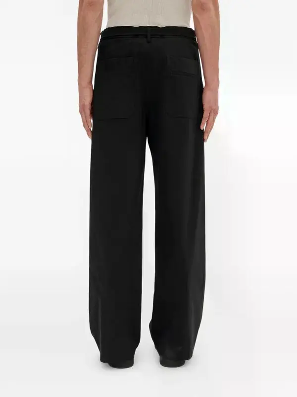 ANN DEMEULEMEESTER Pleated Front Trousers