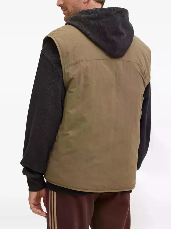 Adidas Fleece-lined Zip-up Vest