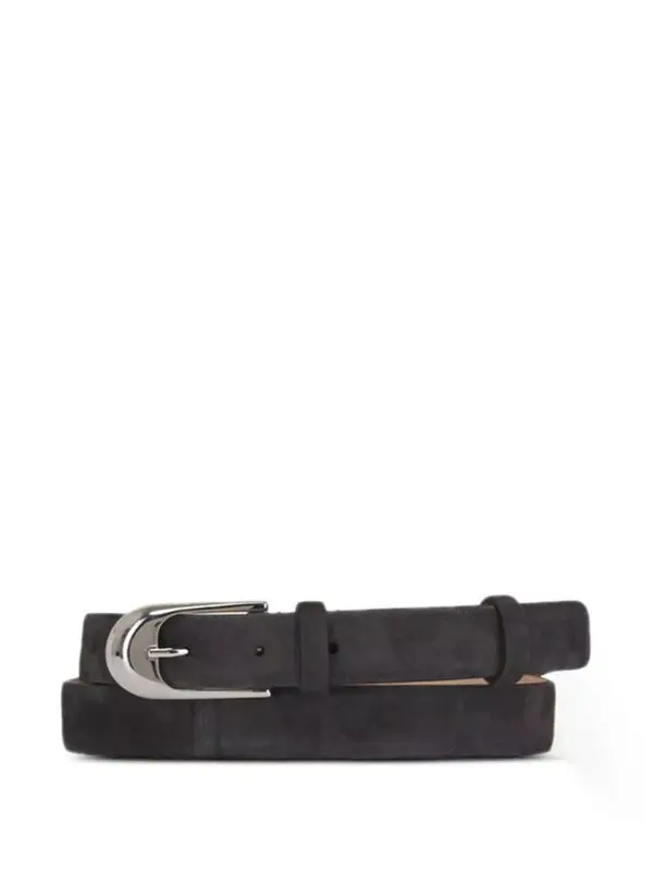 Khaite Leather Belt - Brown