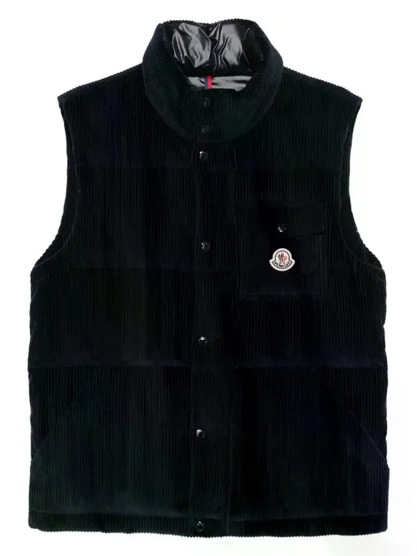 Moncler Quilted Corduroy Vest