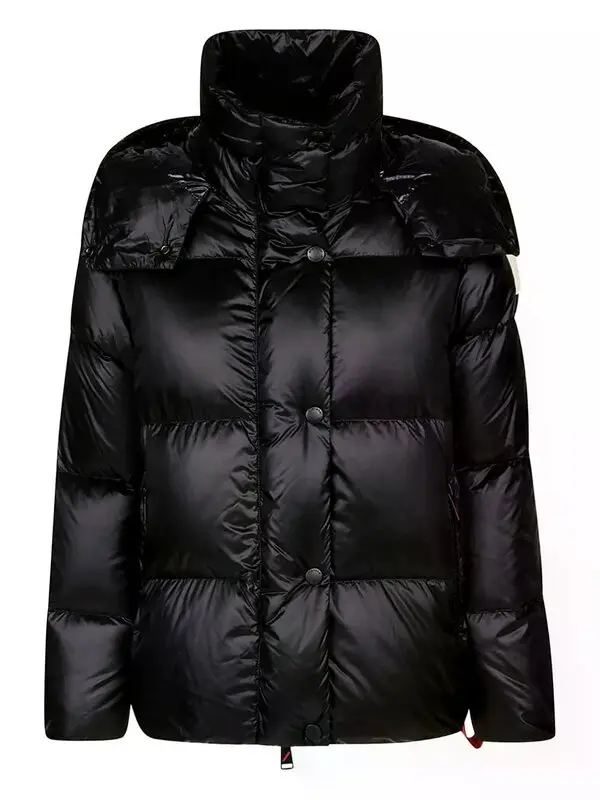 AFTER/LABEL Quilted Jacket With Detachable Hood