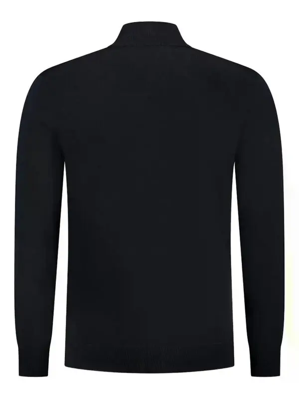ZANONE Half-zip Sweater - Black