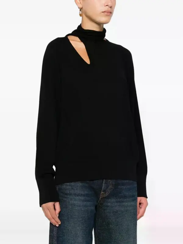 Incotex Asymmetric-neckline Sweater