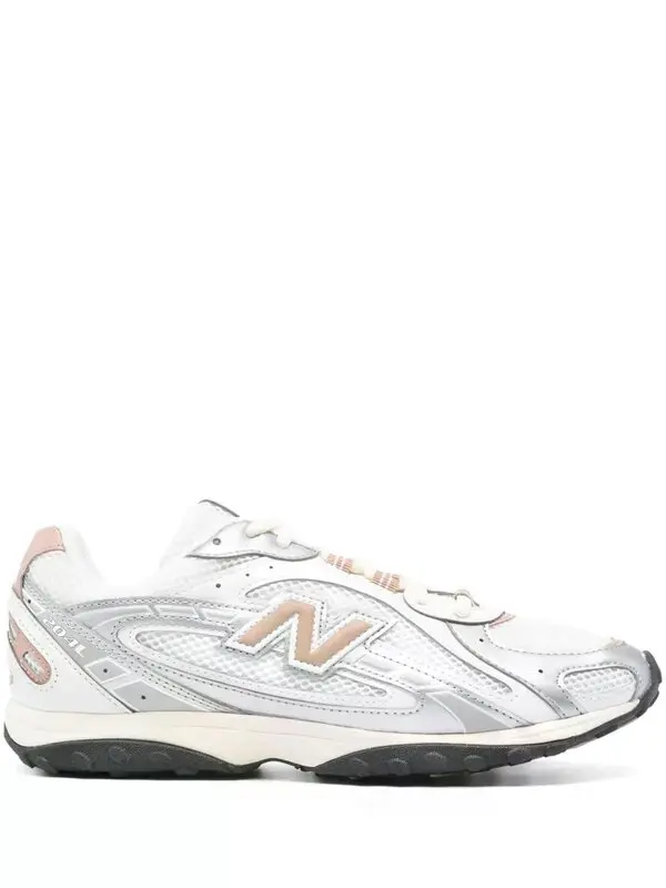 NEW BALANCE Mesh Panel Sneakers - Grey