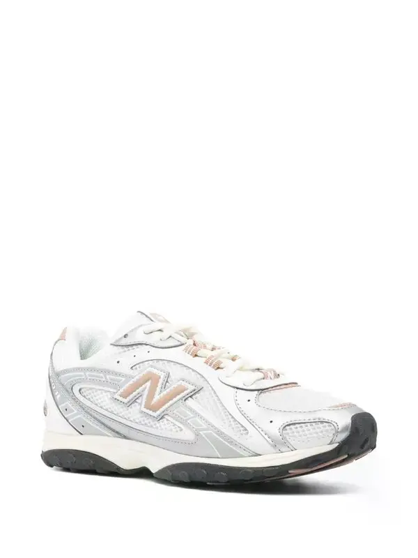 NEW BALANCE Mesh Panel Sneakers - Grey