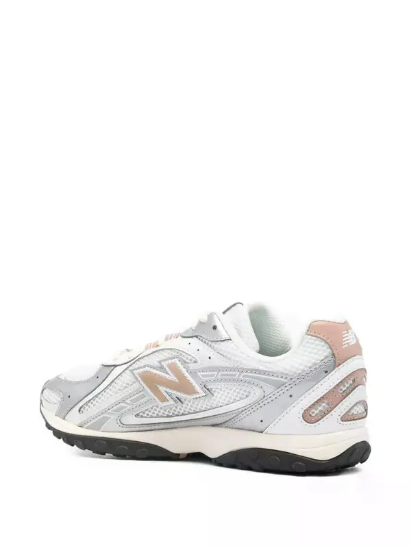 NEW BALANCE Mesh Panel Sneakers - Grey
