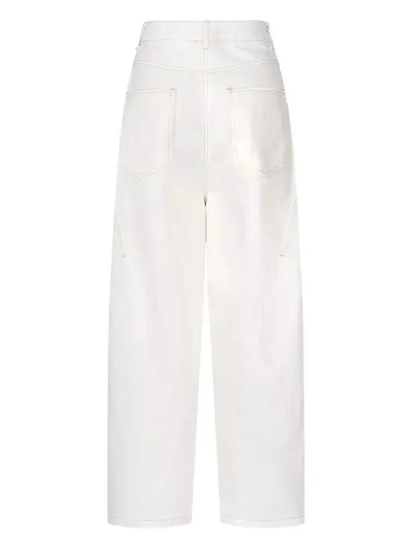 STUDIO TOMBOY Contrast-stitch Cotton Jeans