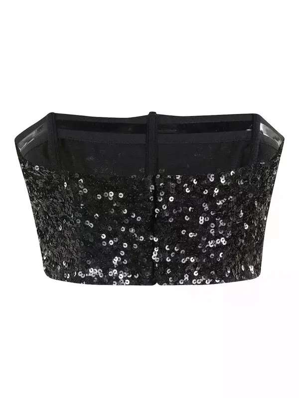 Elisabetta Franchi Embellished Cropped Top