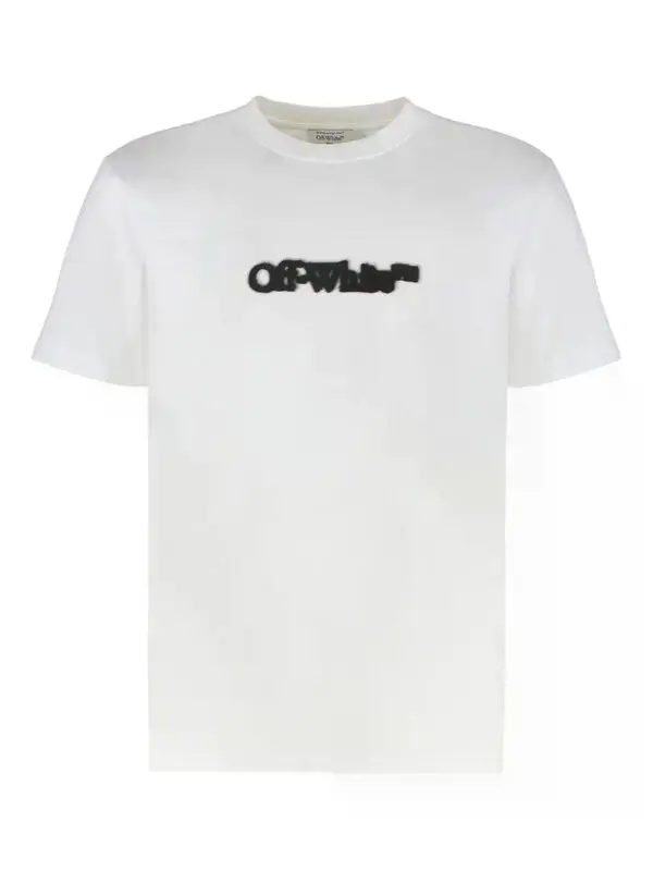 Off-White Arrow-print Cotton T-shirt