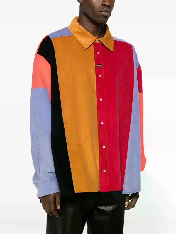 Martine Rose Panelled Corduroy Shirt