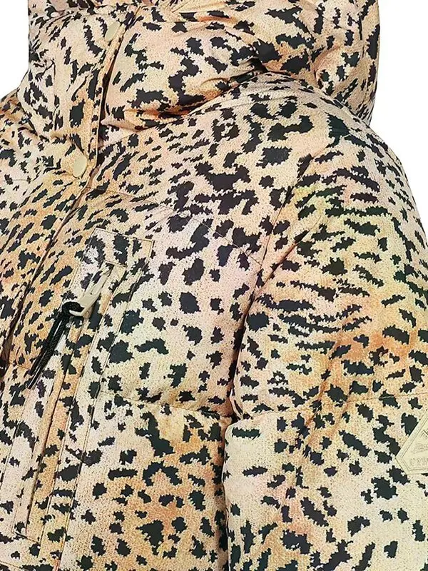 Pyrenex Hooded Leopard-print Jacket