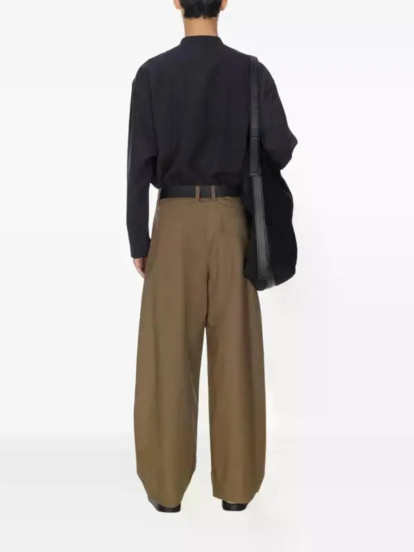 Studio Nicholson Karst Grandad-collar Shirt
