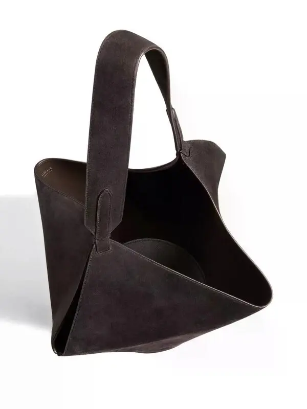 Khaite Suede Shoulder Bag