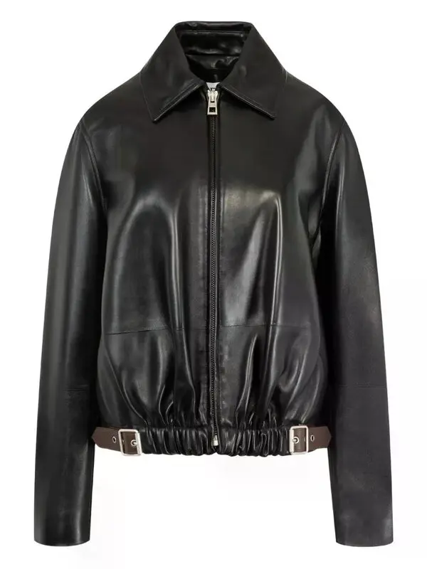 Loewe Belted Leather Jacket