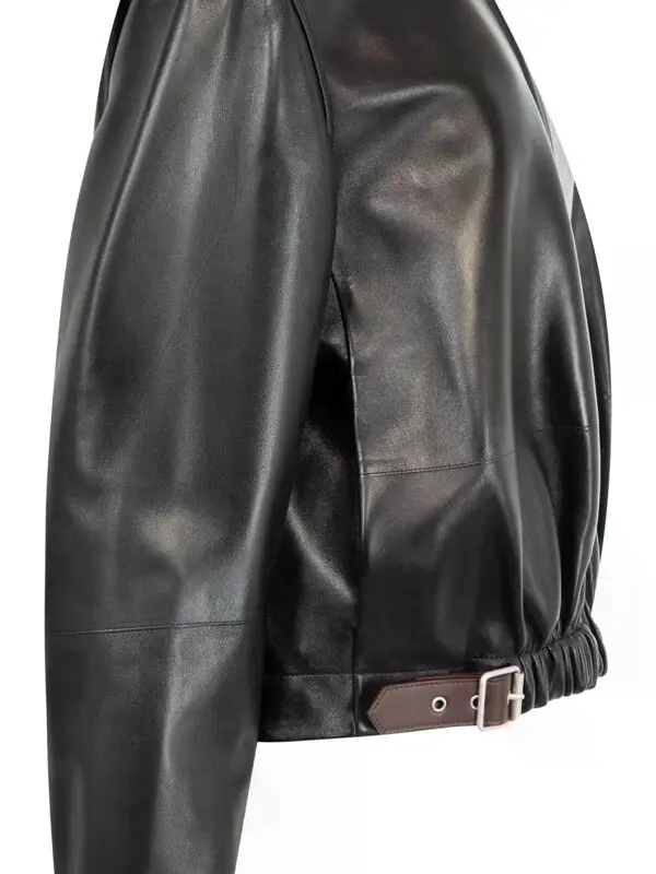 Loewe Belted Leather Jacket
