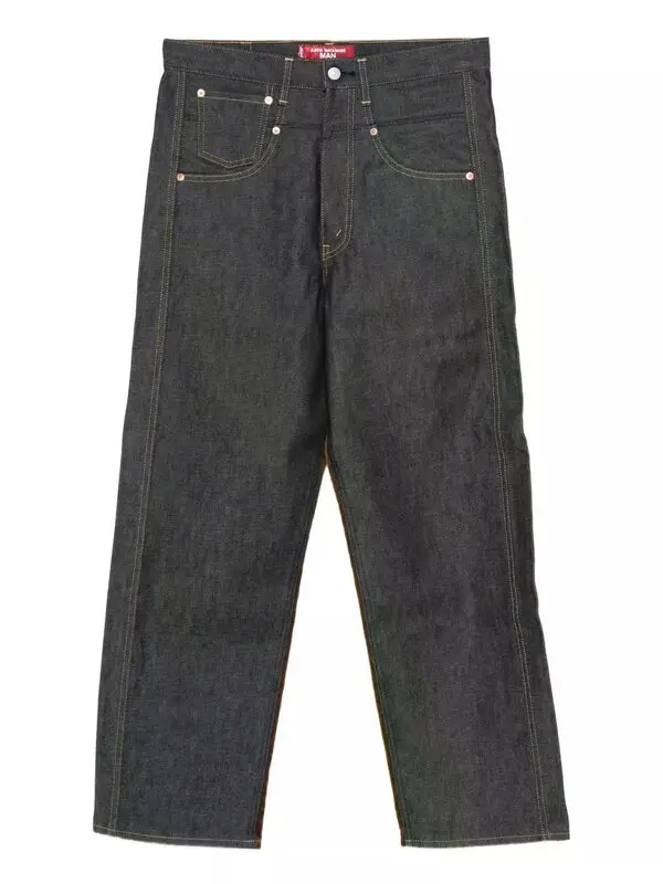 Junya Watanabe Paneled Corduroy Denim Jeans