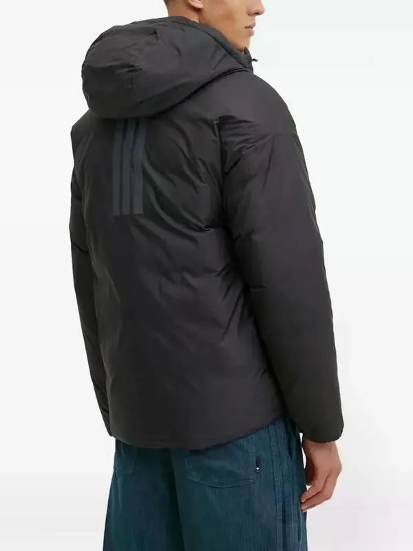 Adidas Three-stripe Detail Padded Jacket