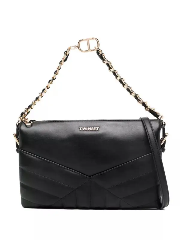 TWINSET Quilted Chain-strap Shoulder Bag