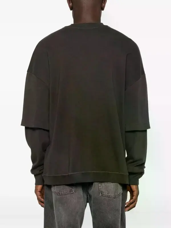DARKPARK Double-layered Crew-neck Sweatshirt