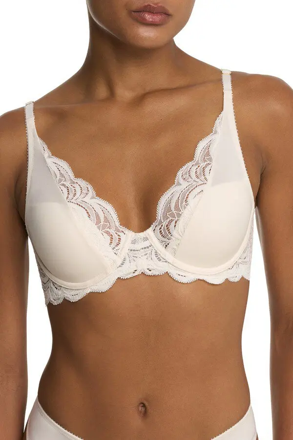 Natori Persuasion Convertible Plunge T-shirt Bra - Neutral