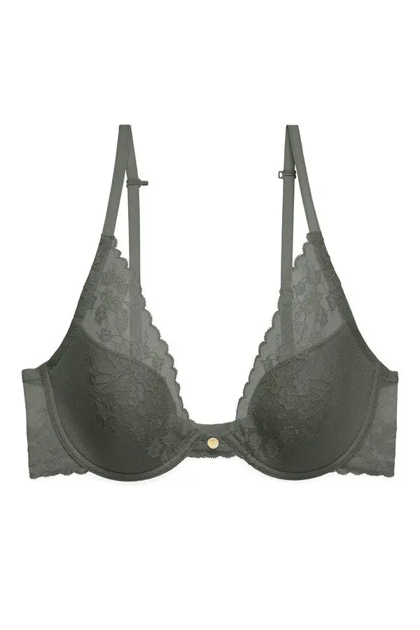 Natori Cherry Blossom Convertible Bra - Green