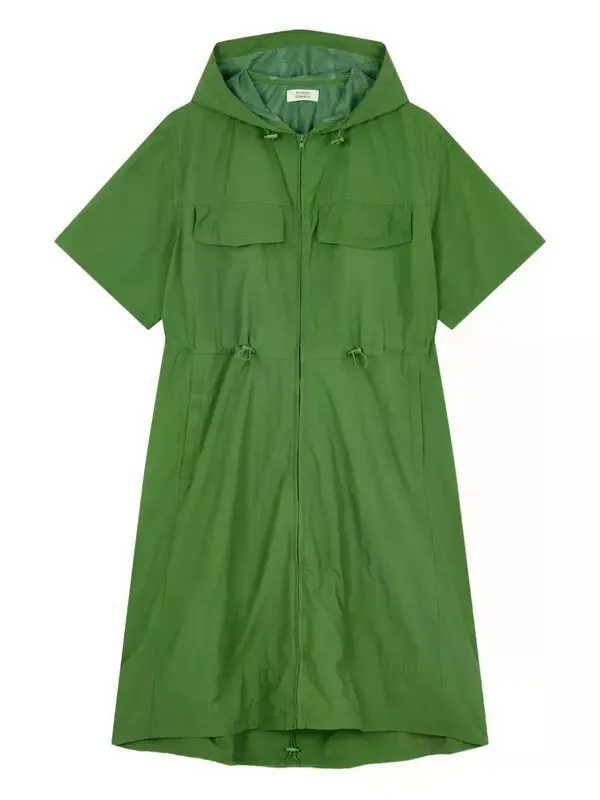STUDIO TOMBOY Hooded Mini Dress - Green