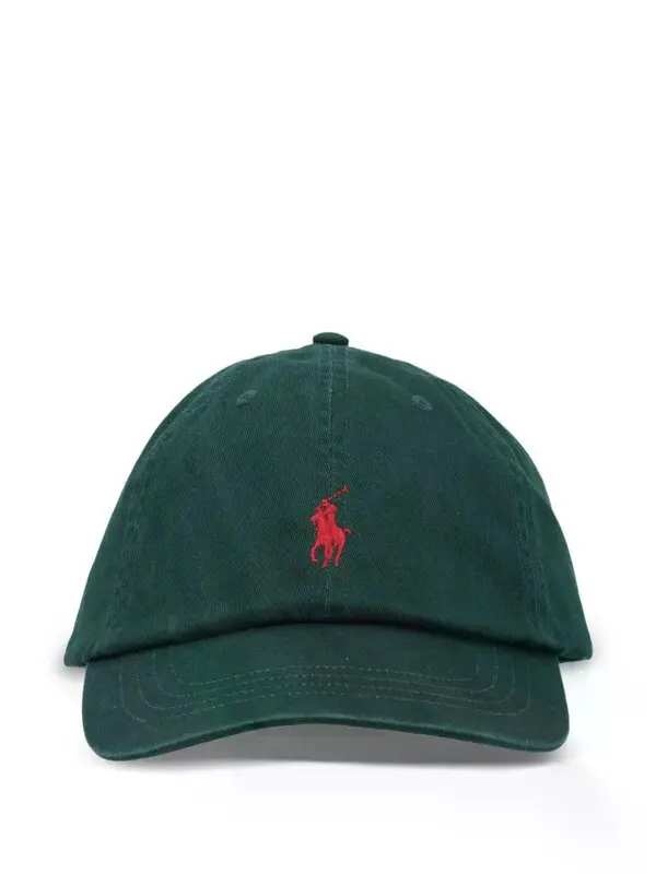 Polo Ralph Lauren Embroidered Logo Baseball Cap - Green
