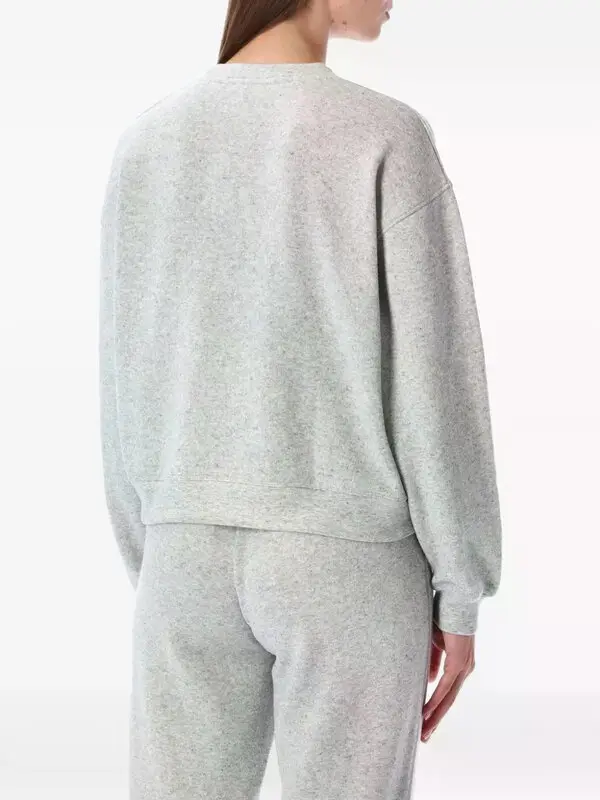 American Vintage Crew-neck Embroidered Sweatshirt
