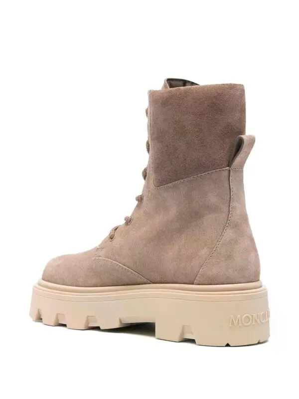 Moncler Aurea Boots - Neutrals