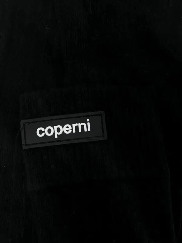 Coperni Five-toe Ribbed Socks - Black