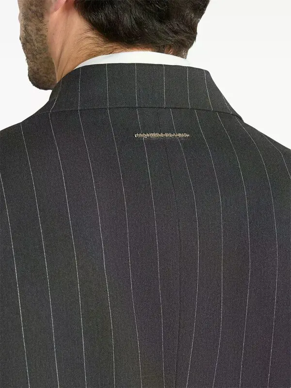 Manière De Voir Gaston Pinstripe-pattern Blazer