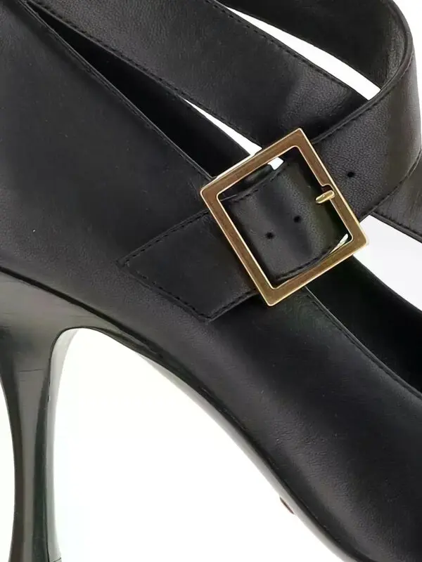Khaite 85mm Leather Heeled Pumps
