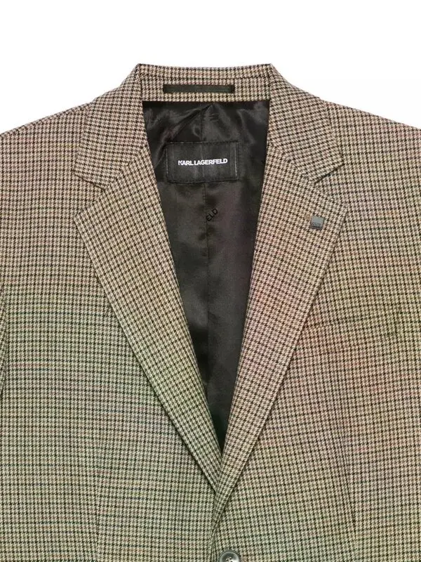 Karl Lagerfeld Checked Jacket