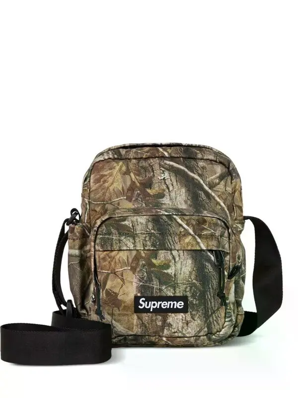 Supreme Mini Denim Camo Messenger Bag - Brown