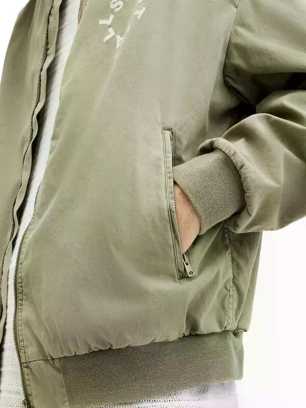 ALLSAINTS Circular Logo Bomber Jacket