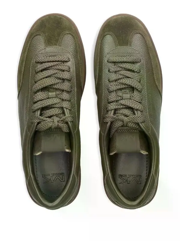 Michael Kors Wilton Leather Sneakers - Green