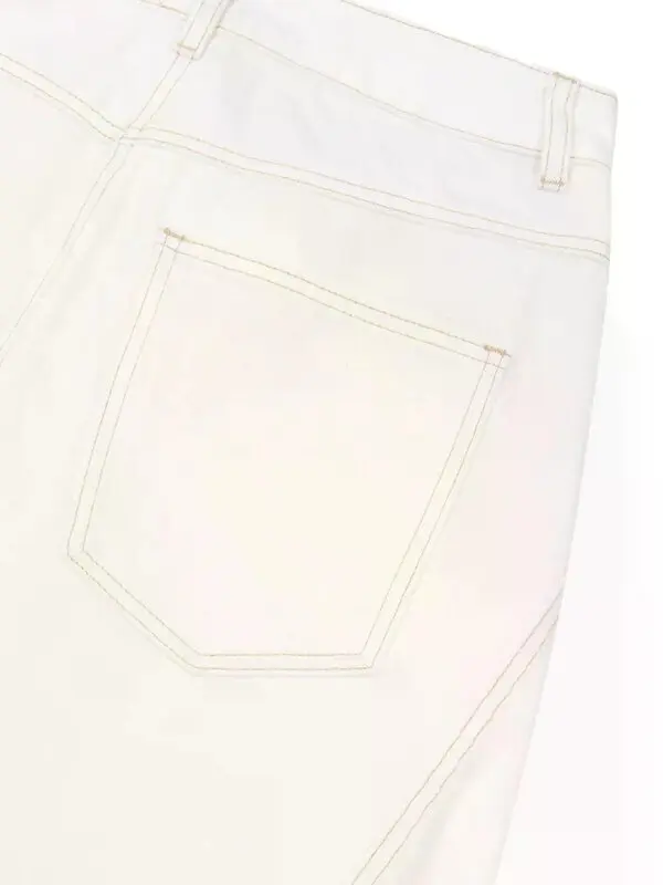 STUDIO TOMBOY Contrast-stitch Cotton Jeans