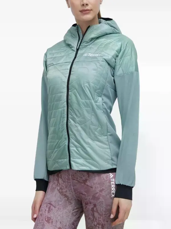 Adidas Quilted Hooded Jacket