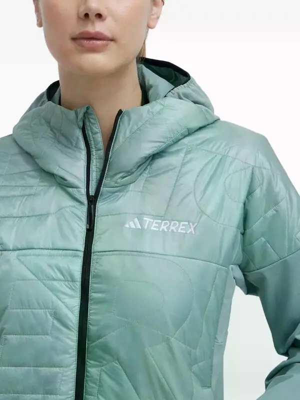 Adidas Quilted Hooded Jacket