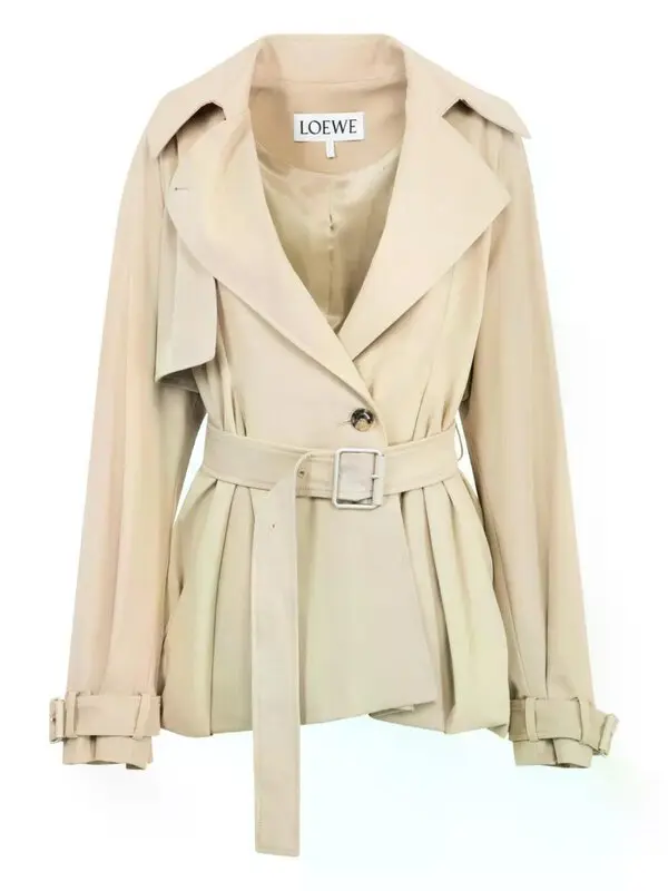 Loewe Peplum Belted Jacket