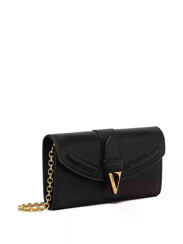 Versace V-logo Chain Clutch Bag